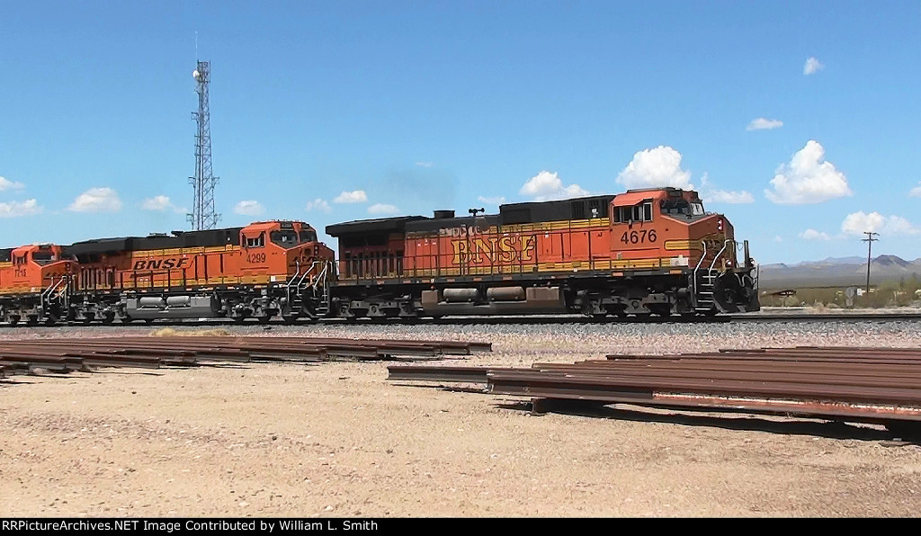 EB Intermodal Frt at Goffs CA-1
